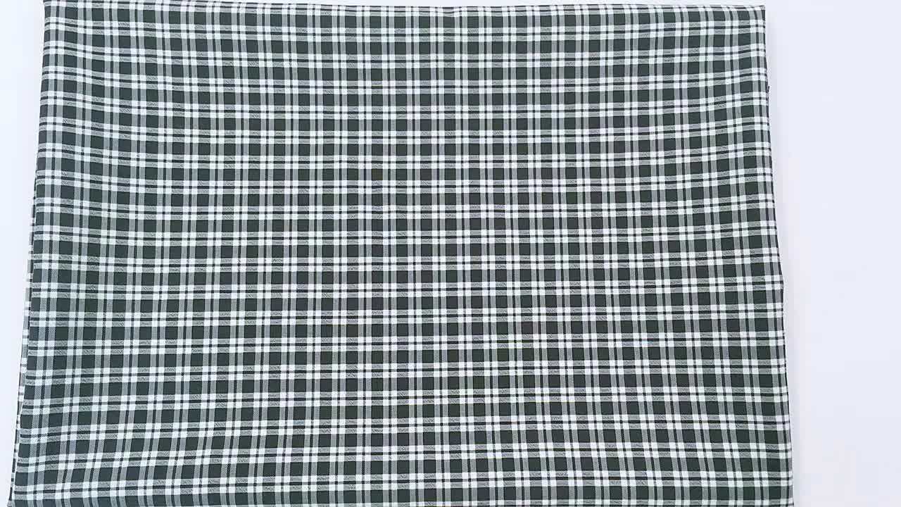 Custom Multi-color Plaid 100% Polyester Fabric Sportswear Fabric - Buy ...