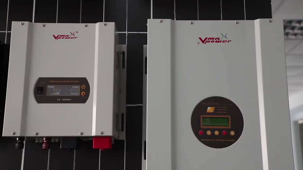 Vmaxpower 12kw Dc To Ac Pv Inverter 12kva Low Frequency 100a Off Grid ...