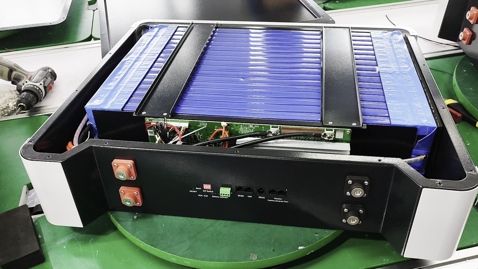 48v 51.2v Mobile Stack Lifepo4 100ah 200ah Battery Pack 5kwh 10kwh ...