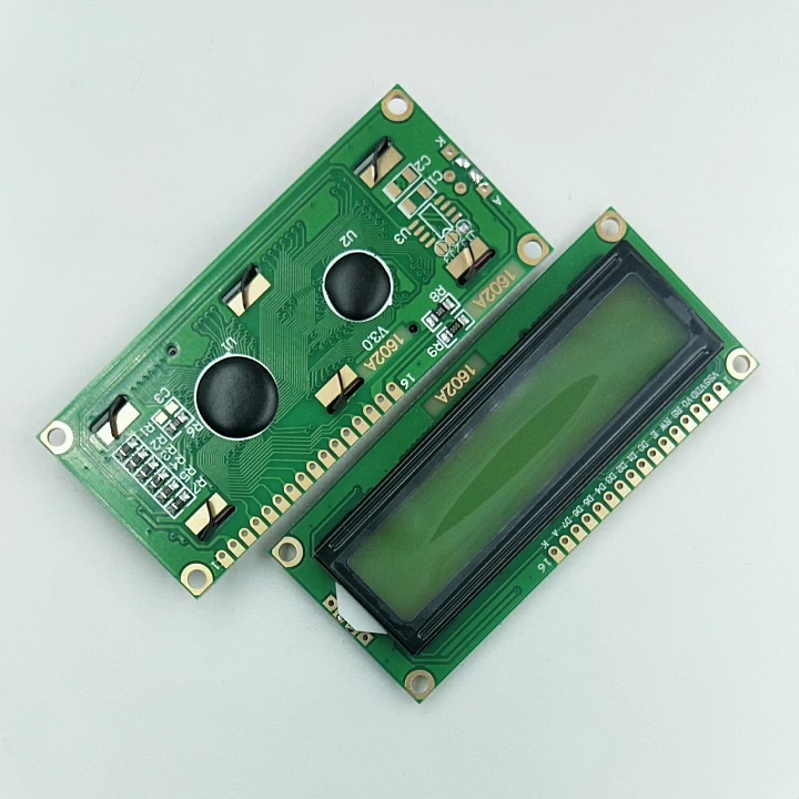 Blue Screen 1602a Lcd 5v 16x2 Liquid Crystal Screen White Font With Backlight Lcd1602 Display ...