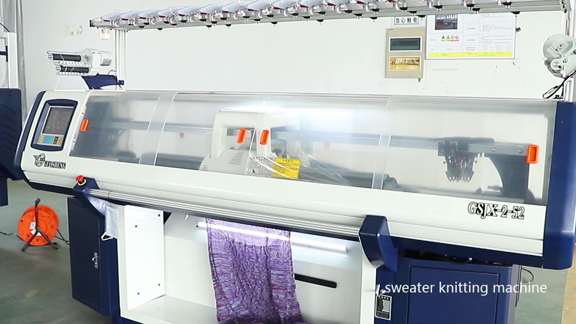Computerized Automatic Sweater Flat Knitting Machine For Women Sweaters ...