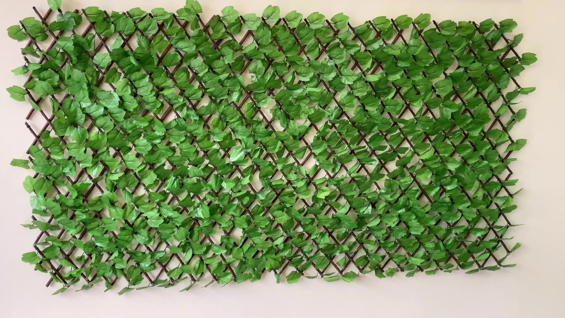 New design expanding willow lattice outdoor artificial hedge trellis ...