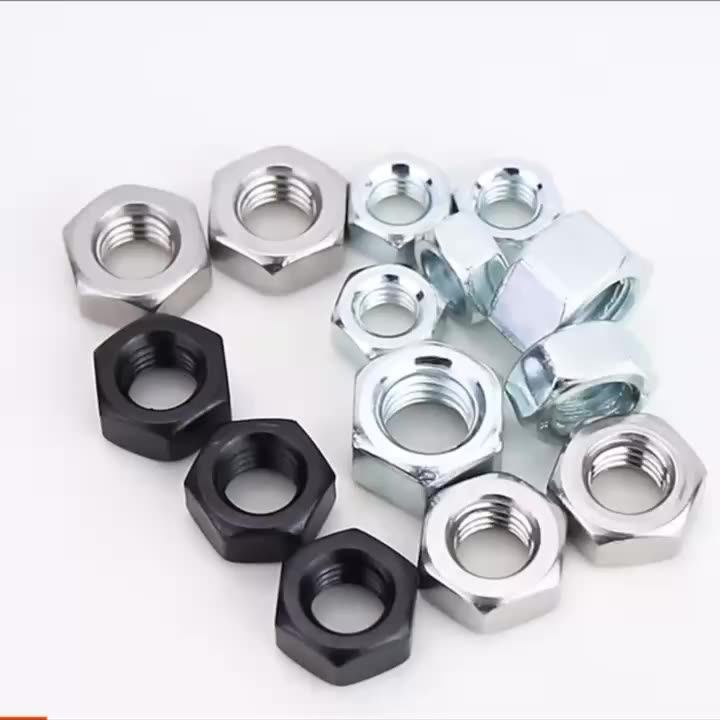 Din 933 Asme Astm A325 Nut 22mm Fine Thread 30mm X 1.5 6 Inch Hex Nut ...