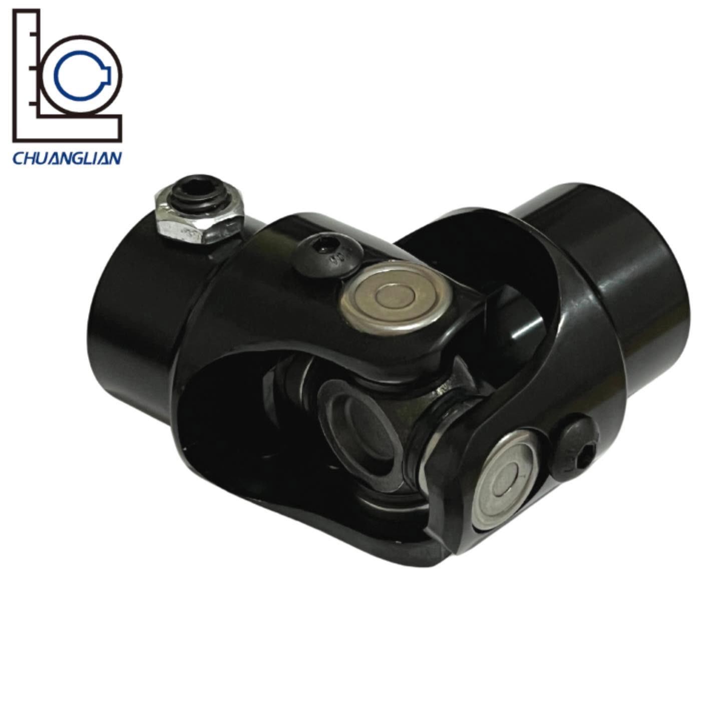Cross Bearing Black Steering Shaft Universal Cardan Joint Single Double ...
