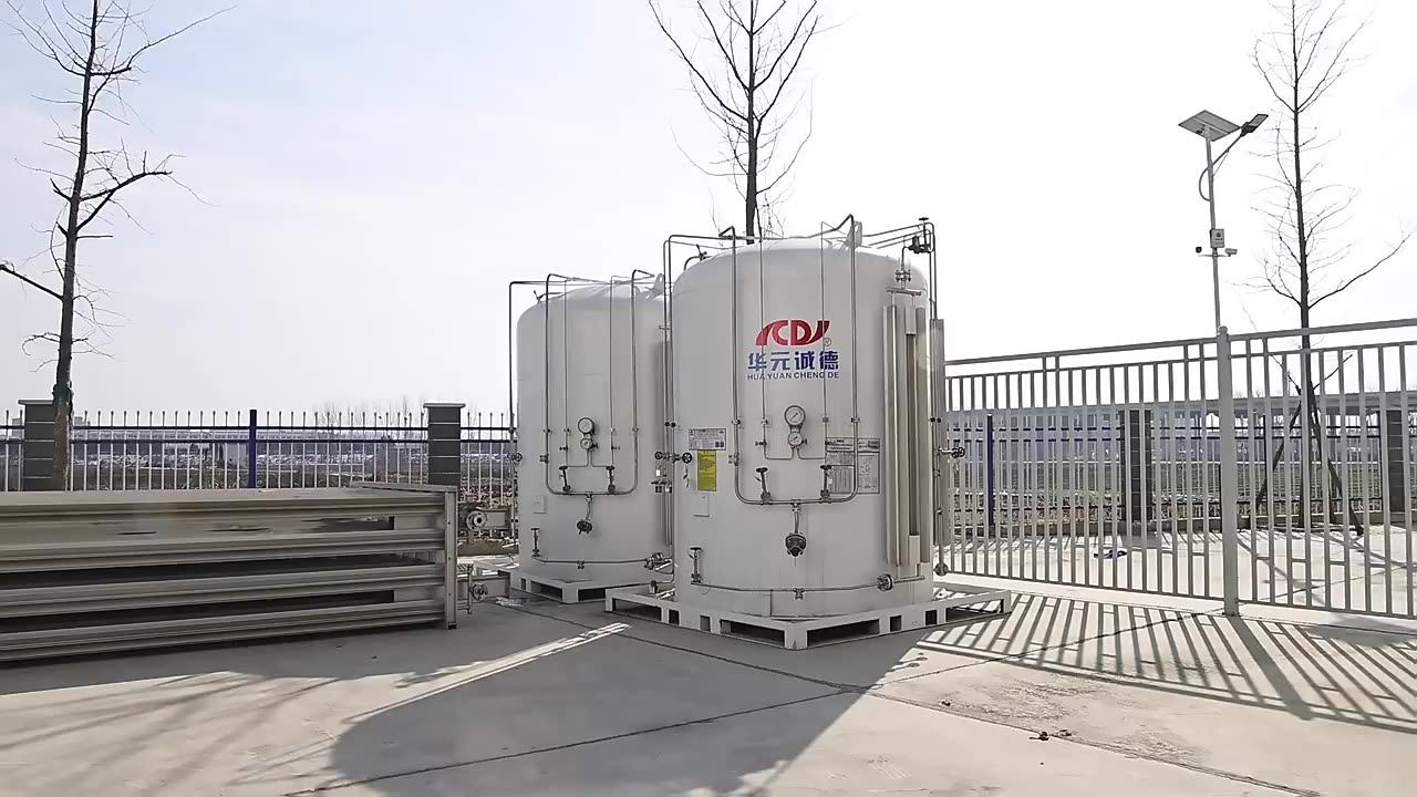 16bar Food Industrial 5000l Large Scale Cryogenic Liquid Nitrogen Micro ...