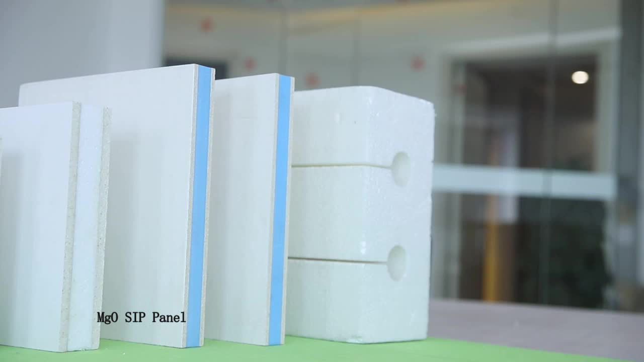 Mgo Sips+ Structural Insulated Panel+mgo Sandwich Panel/ Xps+ Mgo With ...