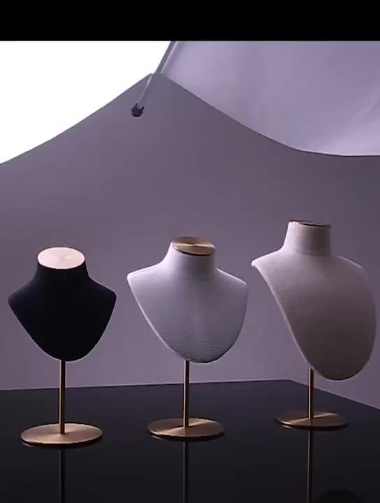 Luxury Commercial Jewelry Display Stand Window Display Rack Necklace ...