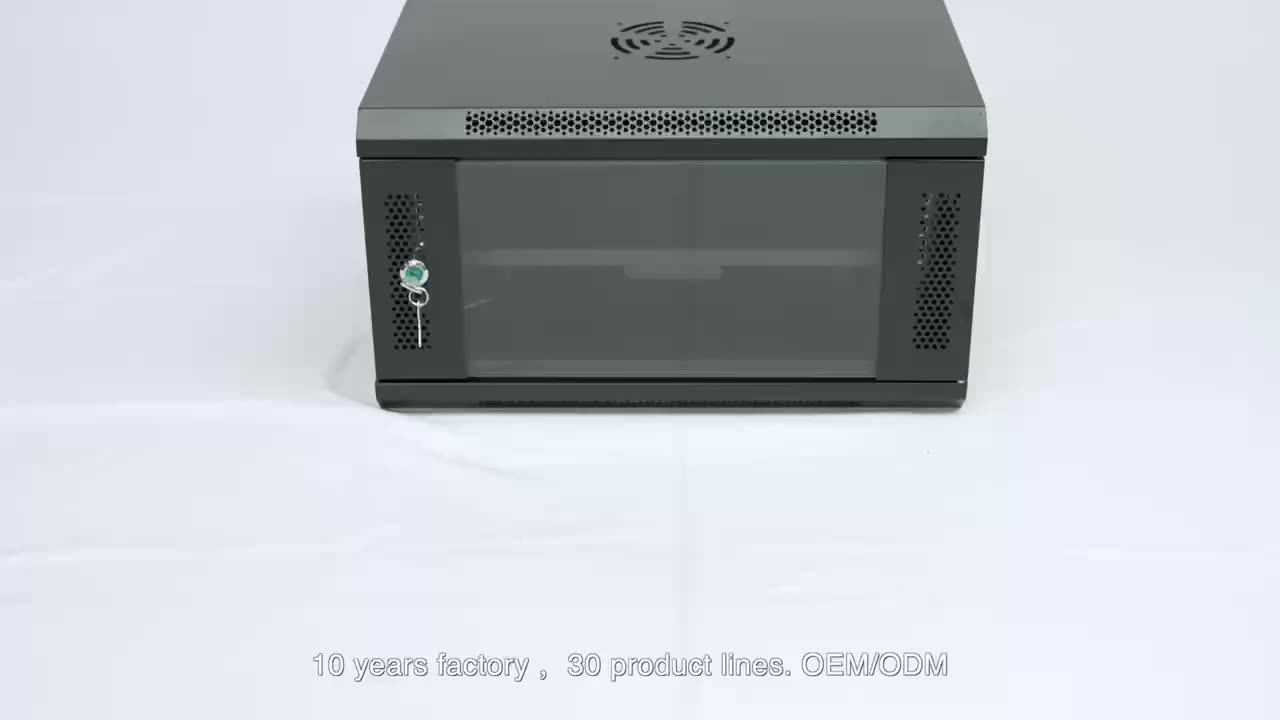 Ce Approved Wall Mount Server Rack 19 Inch Spcc 4u Internet Network ...
