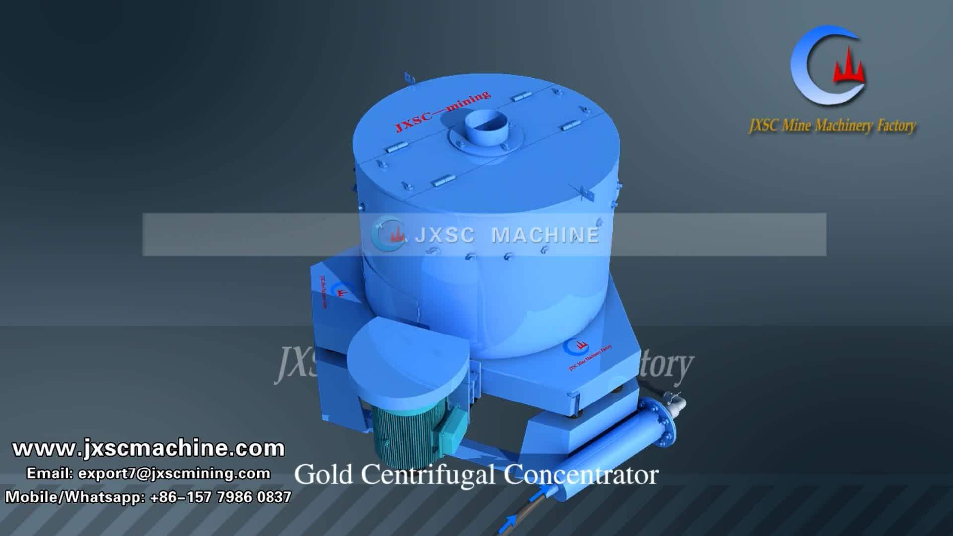 High Performance Knelson Gold Concentrator Gold Centrifugal Machine For ...