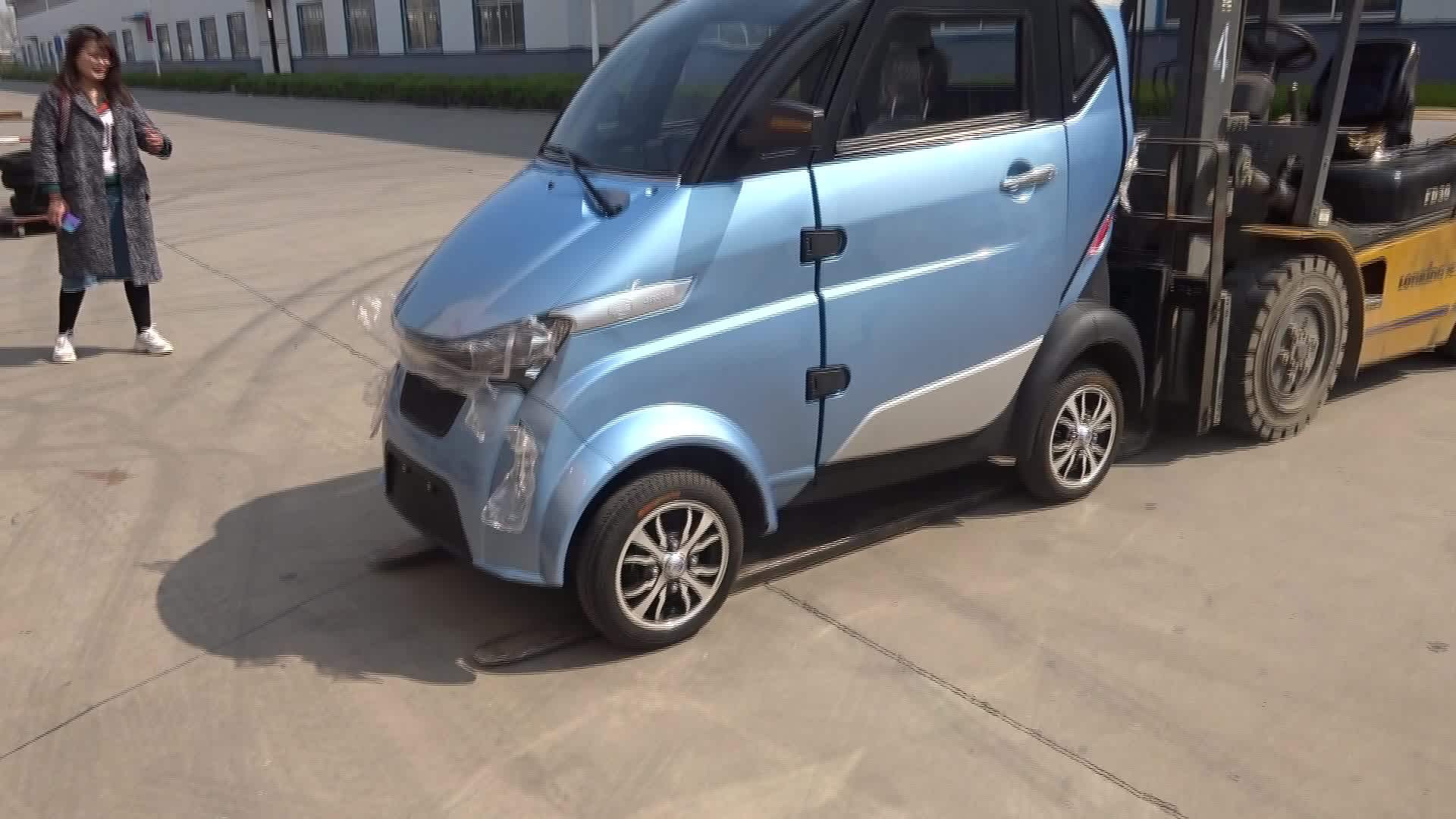 Eec Certificates Hot-selling New Energy Ev Mini Four Wheels Solar ...