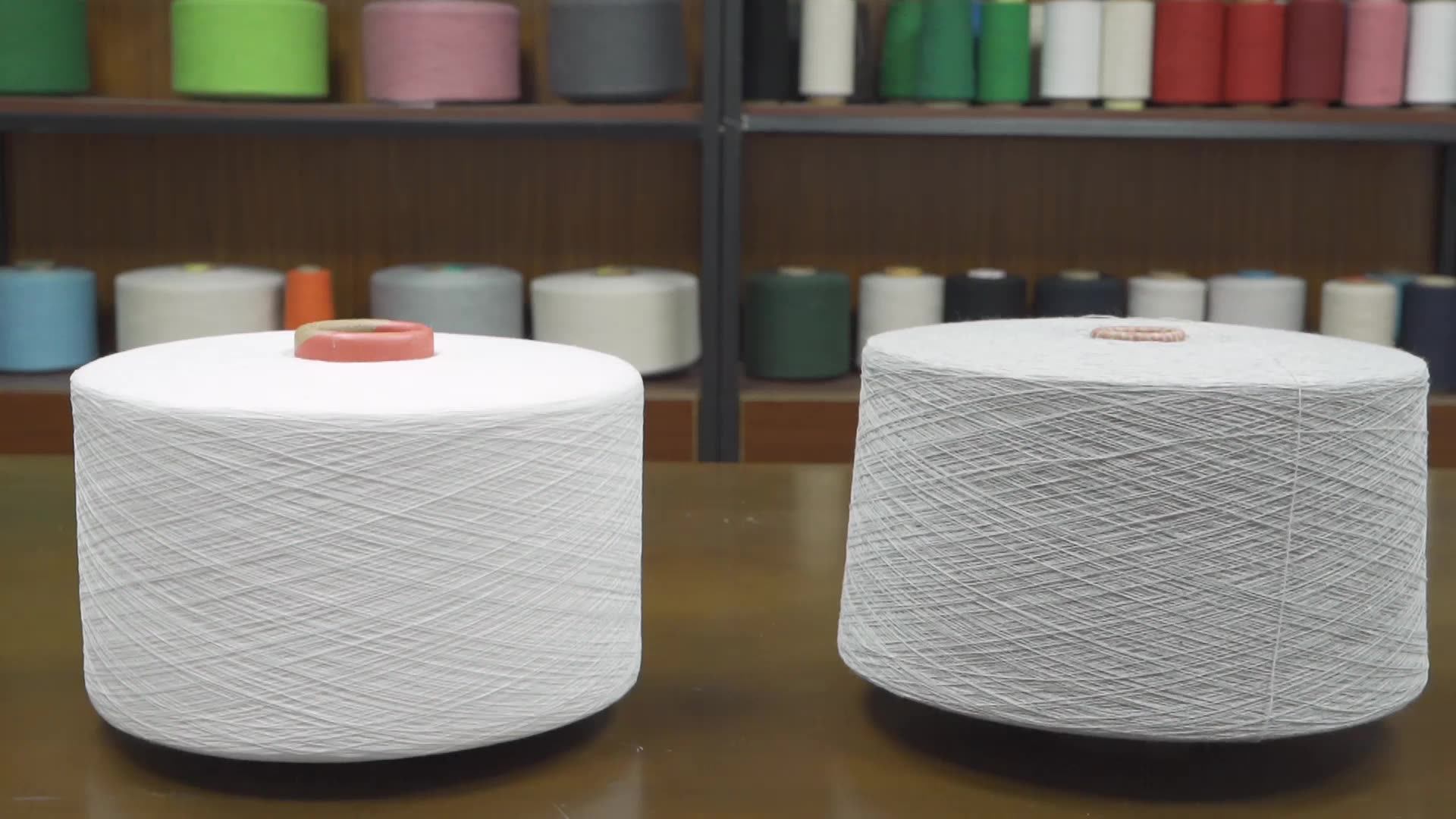 12ne Hilos Regenerados En Color Azul Para Calcetines En Material ...