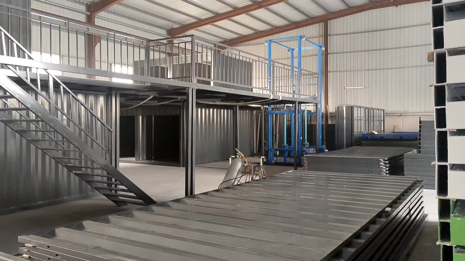 Modular Project Demountable Detachable Assembly Self Storage Rolling Up ...