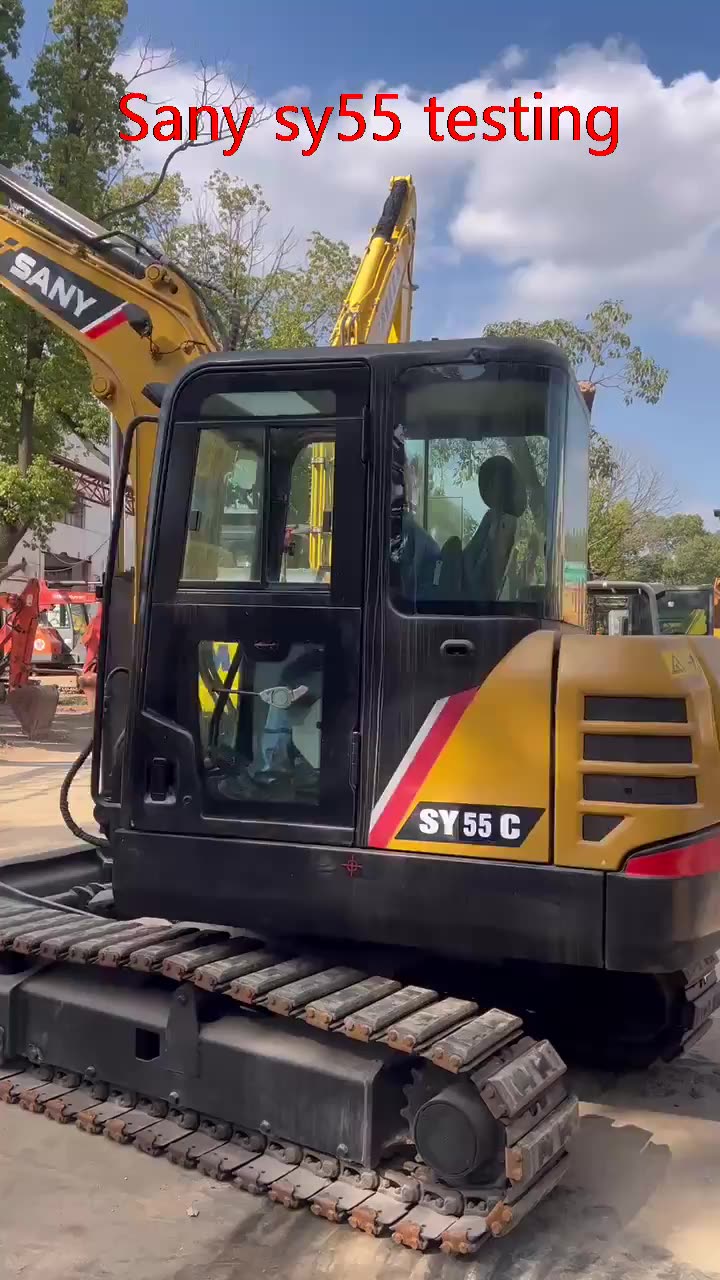 China Made High Quality Used Sany Sy50u Mini Excavator,Sany Crawler Excavator 5ton Sy50 With ...