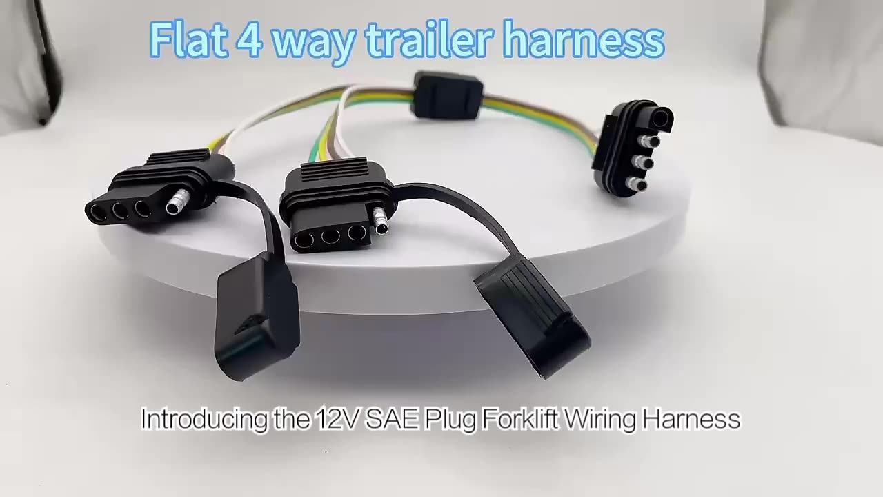 American Trailer Line 4-pin Pickup Trailer Terminal Cable 4-core Sae ...