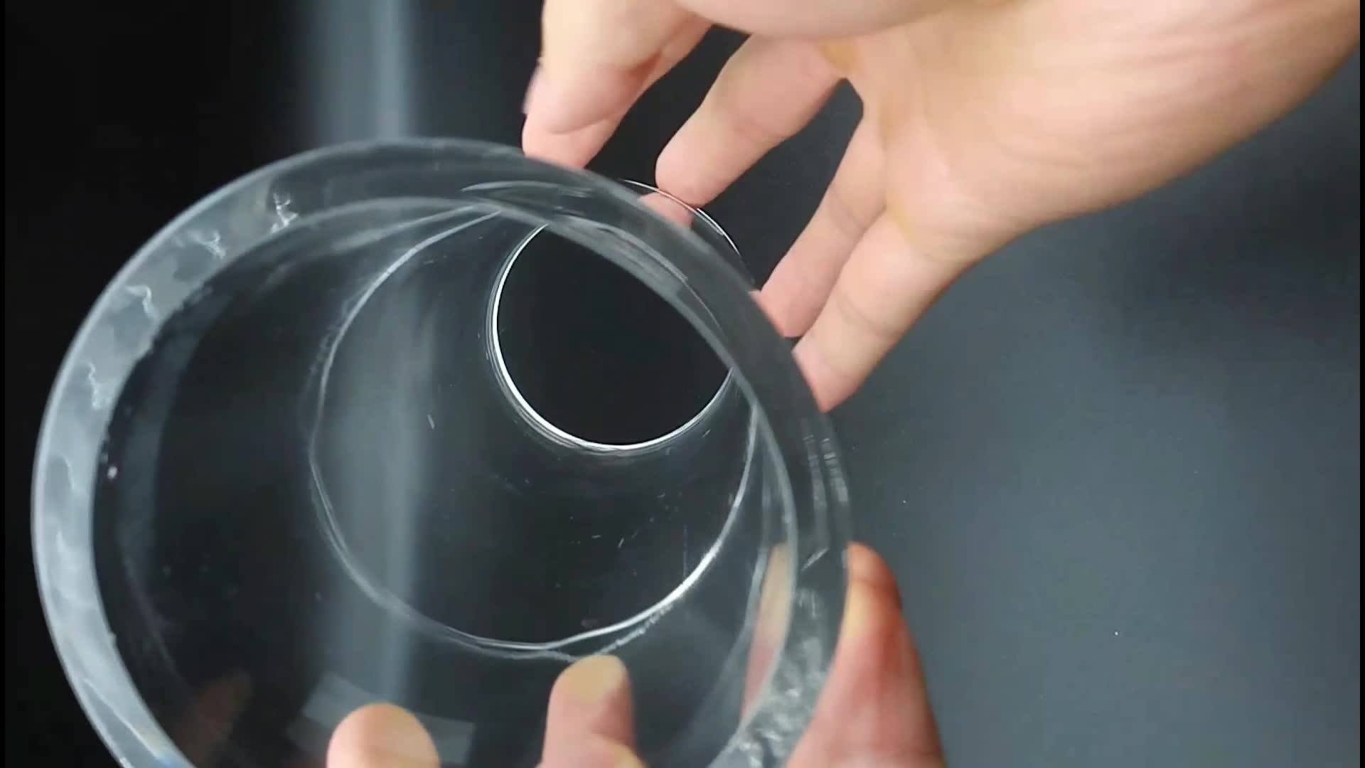 Different Diameter Clear Plastic Cylinder Acrylic Circular Tube For ...