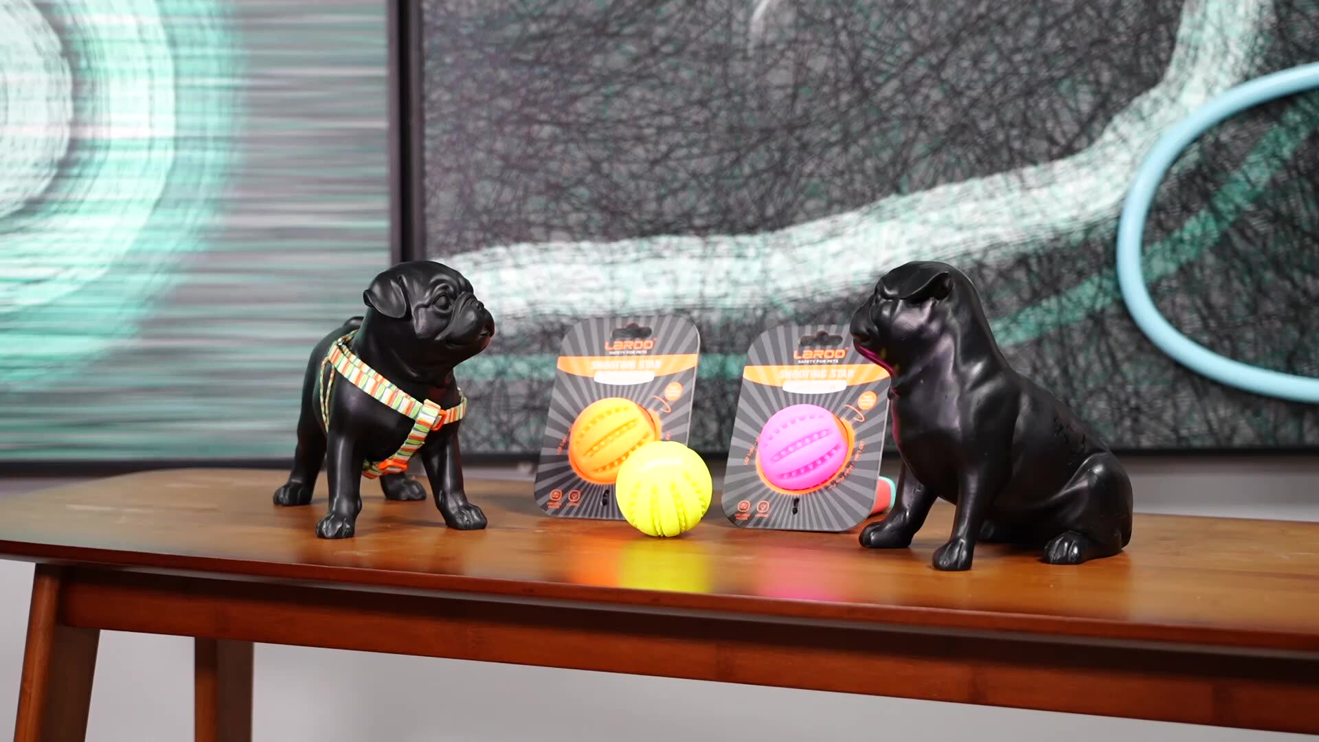 Laroo Led Dog Interactive Glow Toy Ball For Night Outside Playing - Buy ...