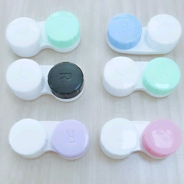 Colorful Cute Custom Contact Lens Case And Cheapest Lenses Case - Buy ...