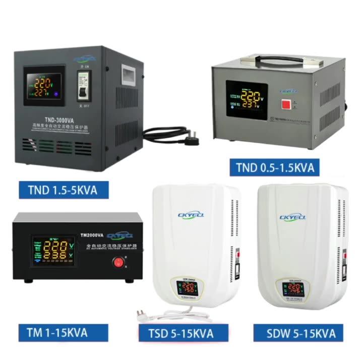 Ac Auto Power Voltage Regulator Stabilizer Tnd/svc 3000va/3kva 110v ...