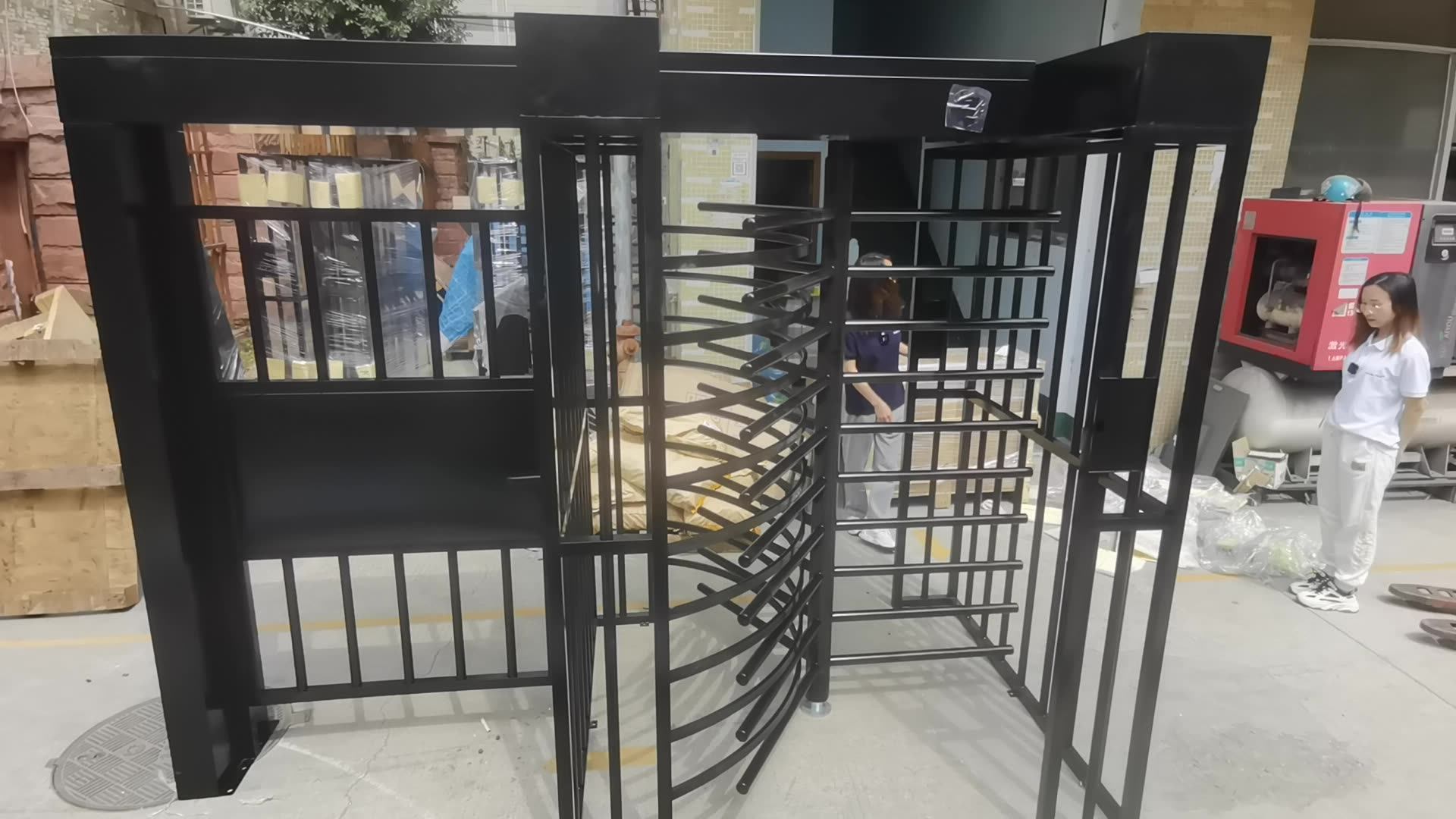 High Security Gate Weather-resistant Unmanned Card Access Control Bi ...