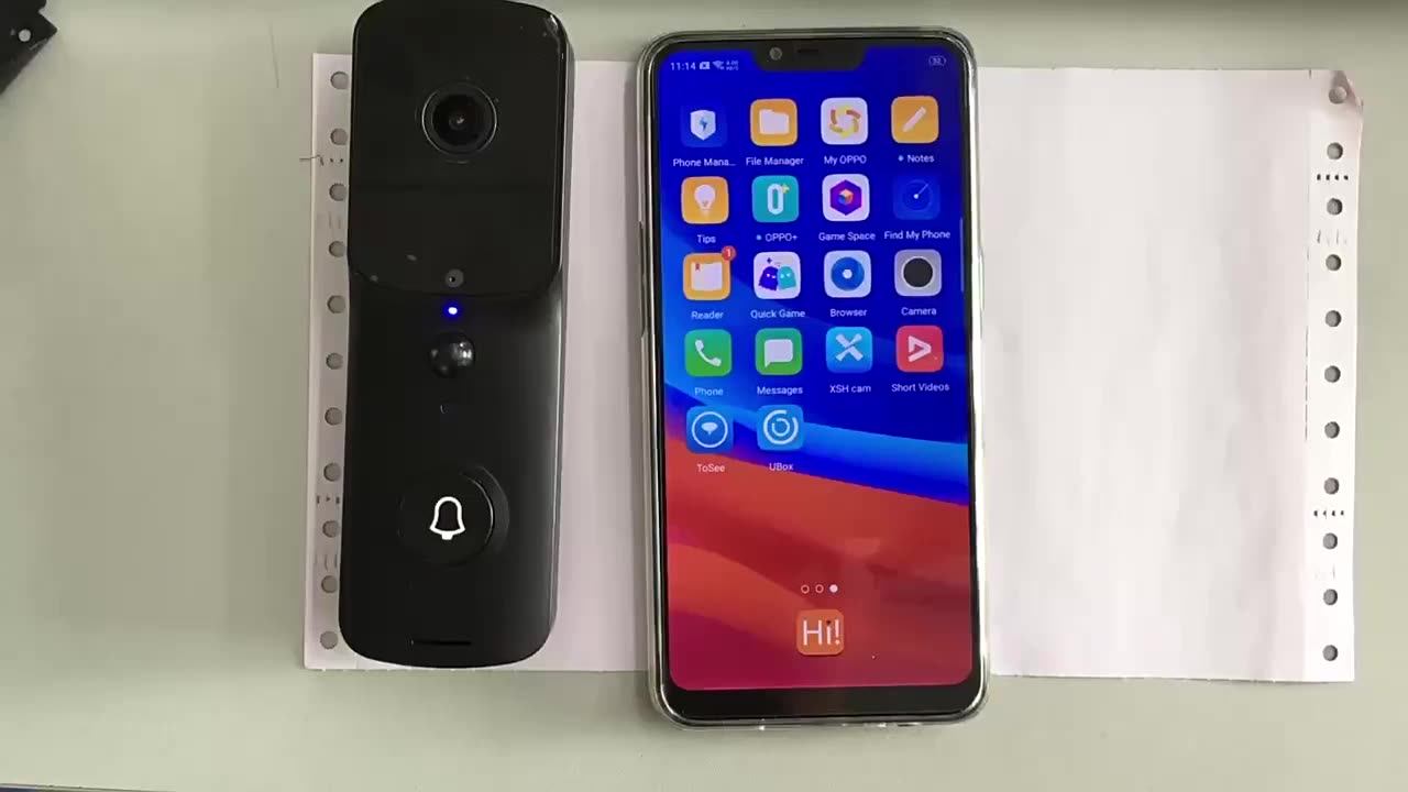 Tuya Wifi Waterproof 1080p Hd 2k Camera Wireless Smart Ring Doorbell ...