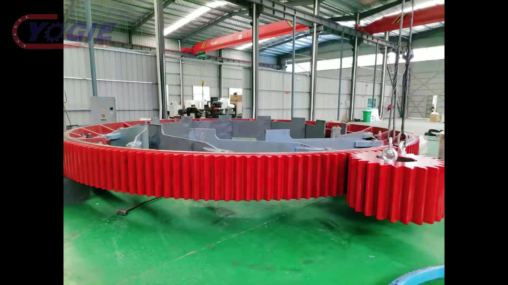 Luoyang Yogie Oem Customized Large Diameter Half Girth Spur Cast Steel ...