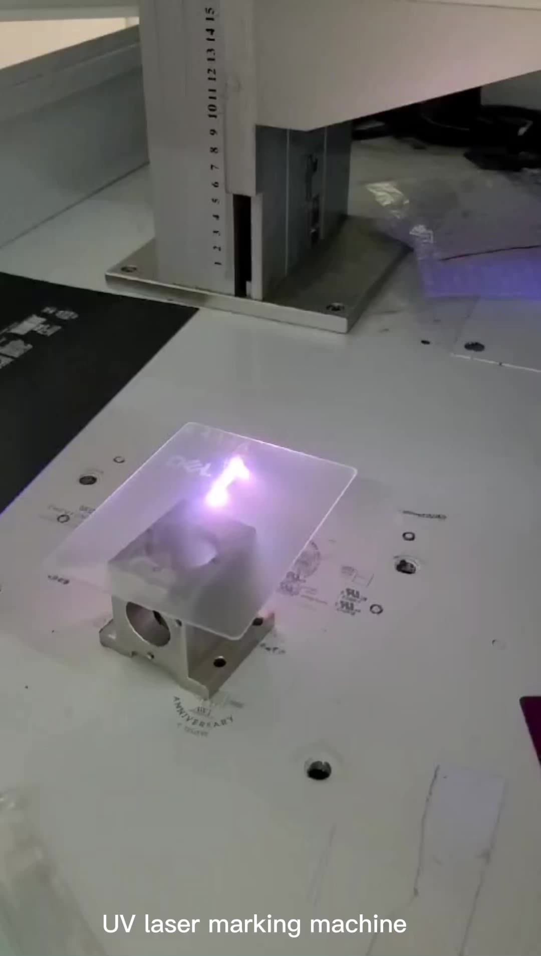 5w 10w Portable Desktop Uv Laser Marking Machines With Source Engraver ...