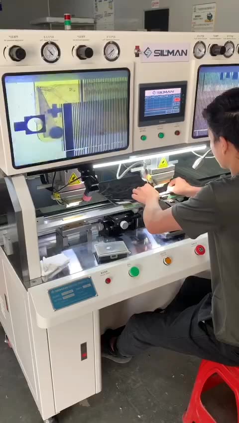 Silman Cof Bonding Machine St- B100dw Double Head Lcd Tv Panel Repair ...