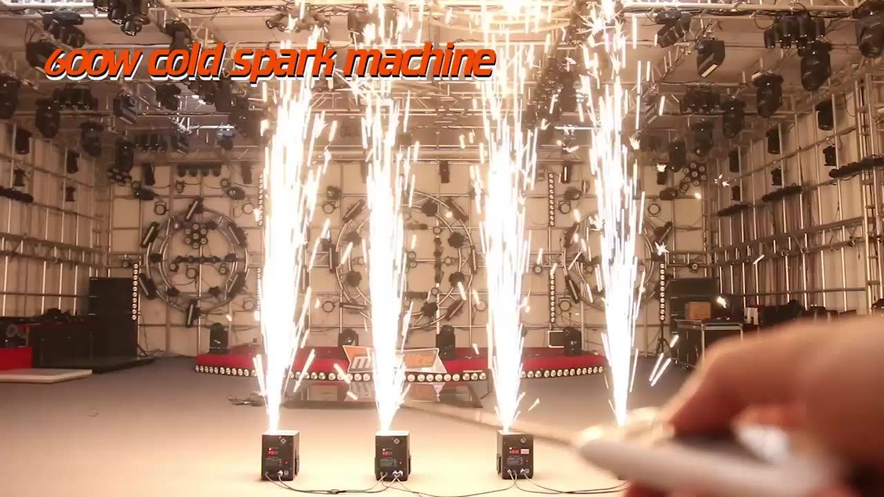 Cold Spark Machine 600w Wedding Dj Party Stage Cold Sparkler Machine ...