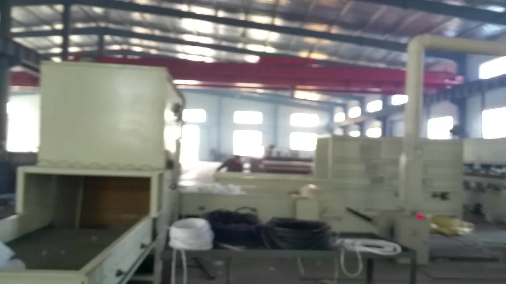 Non Woven Single Cylinder Double Doffer Carding Machine For Thermal ...