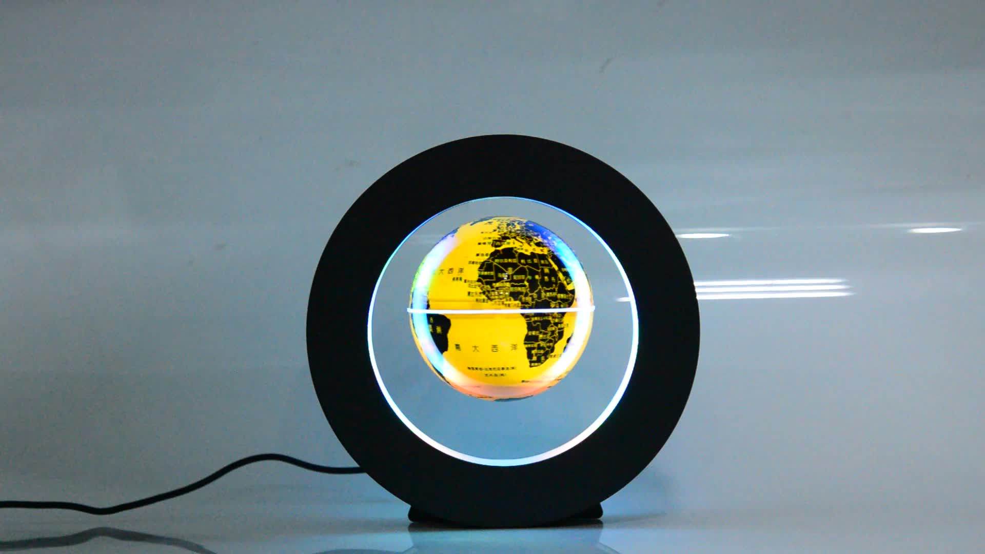 Toy World Globe,Unique Teacher Globe Gift,Magnetic Rotating Display ...