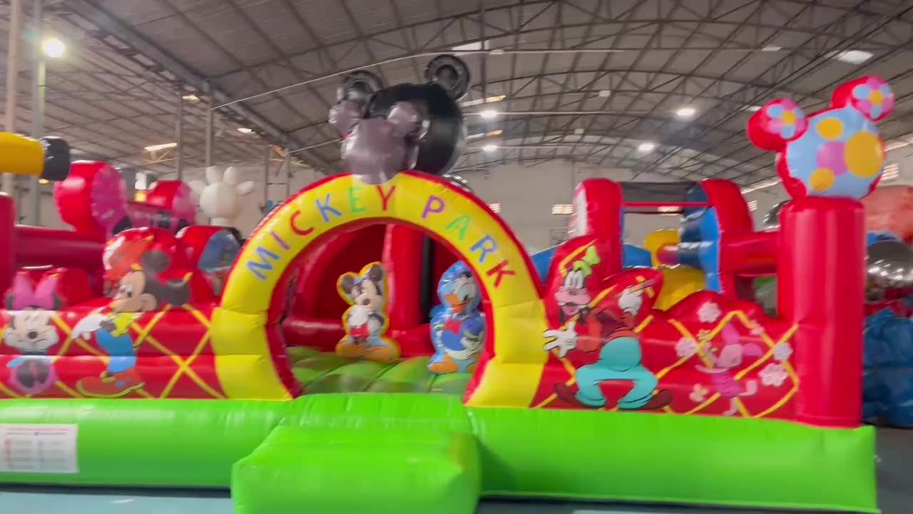 Customized Indoor And Outdoor Inflatable Playground Inflatable Castle ...