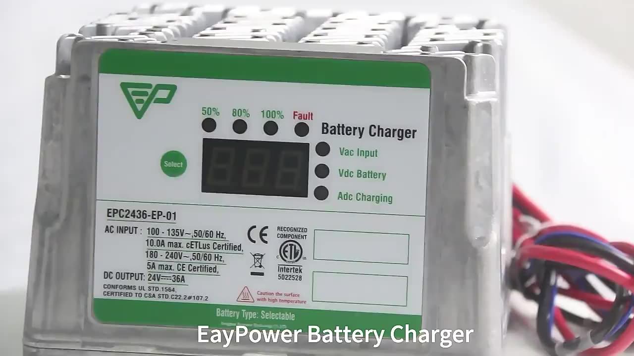 24v Lead Acid Battery Charger Lithium Lifepo4 Battery Charger For ...
