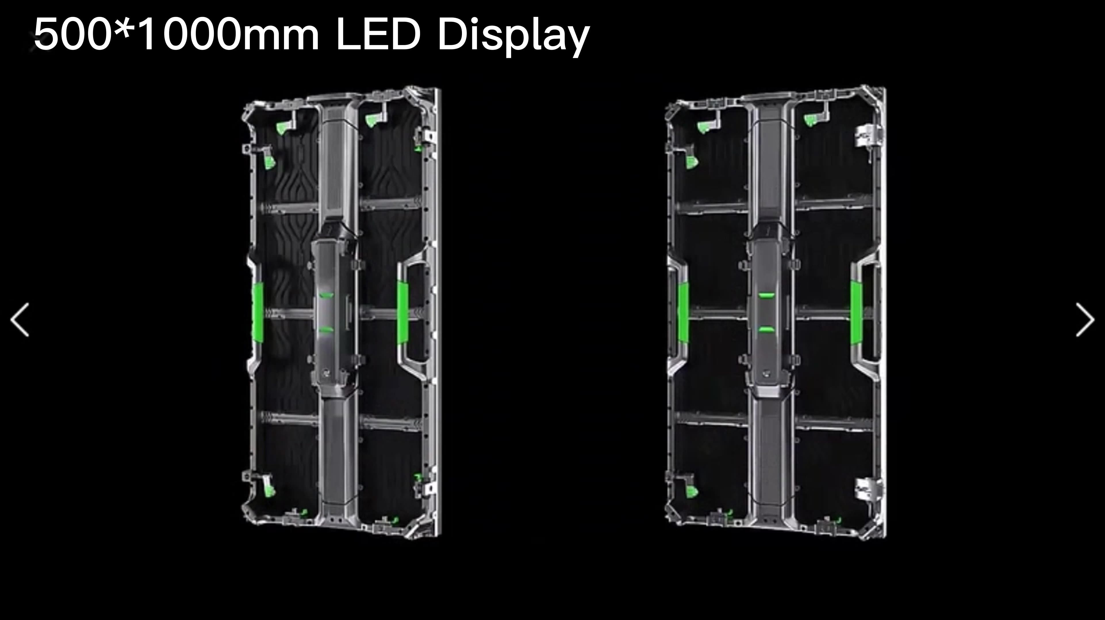 3m X 2m Turnkey Complete System P2.6 Led Display 500mmx1000mm Led Panel ...