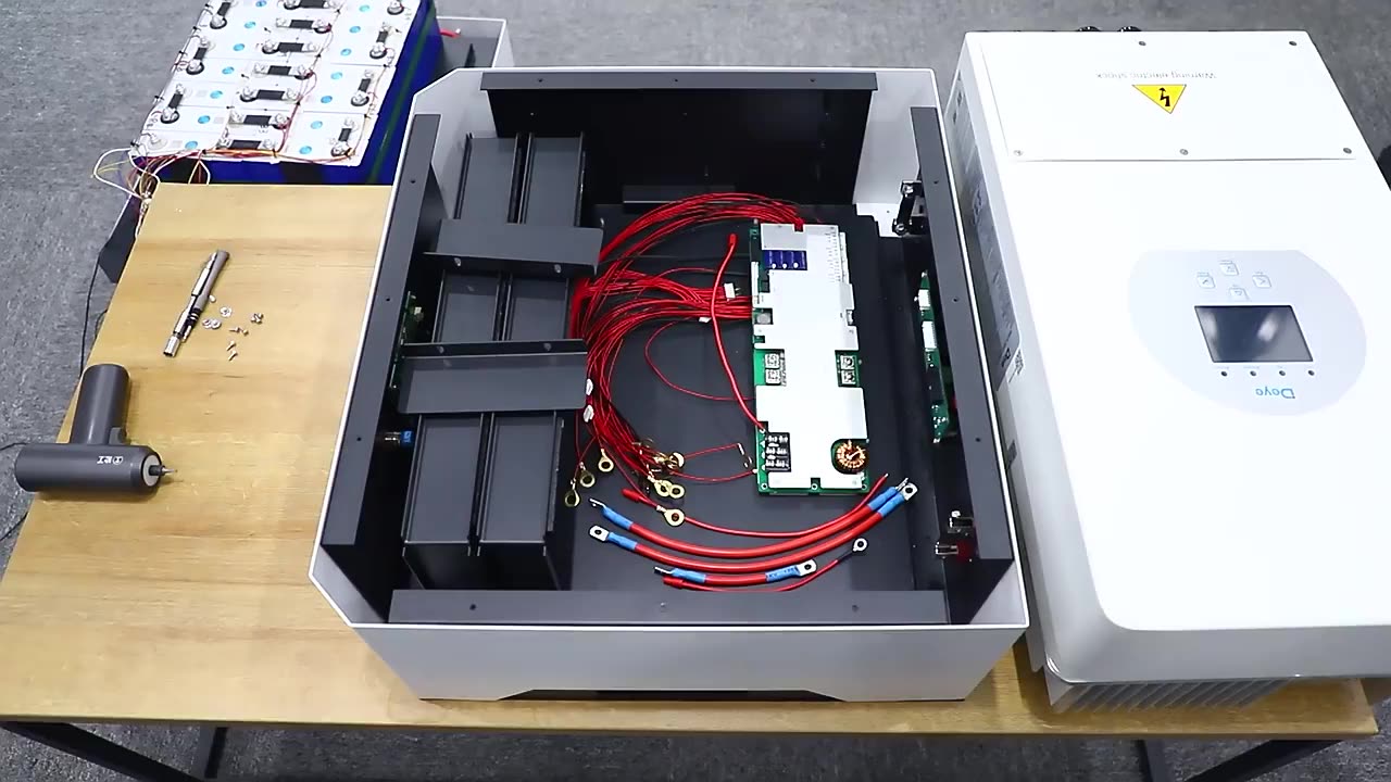 Jkbms Pb2a16s20p 16s Energy Storage Inverter Lithium Batteries Smart Bms Lifepo4 16s 48v For ...