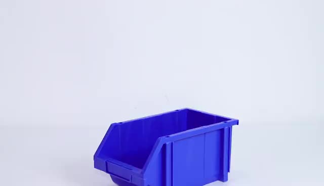 Wall Mount Workbench Hanging Storage Small Parts Container Box Plastic ...