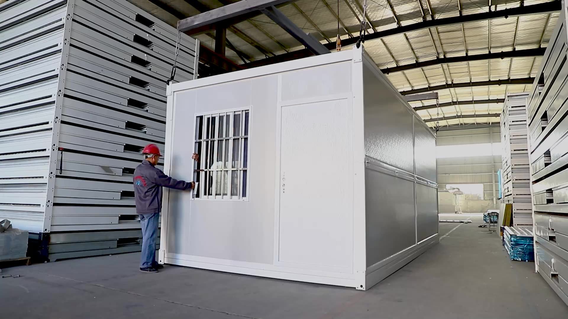 Foldable For Quick Installation 20ft 40ft Prefab Container Houses ...