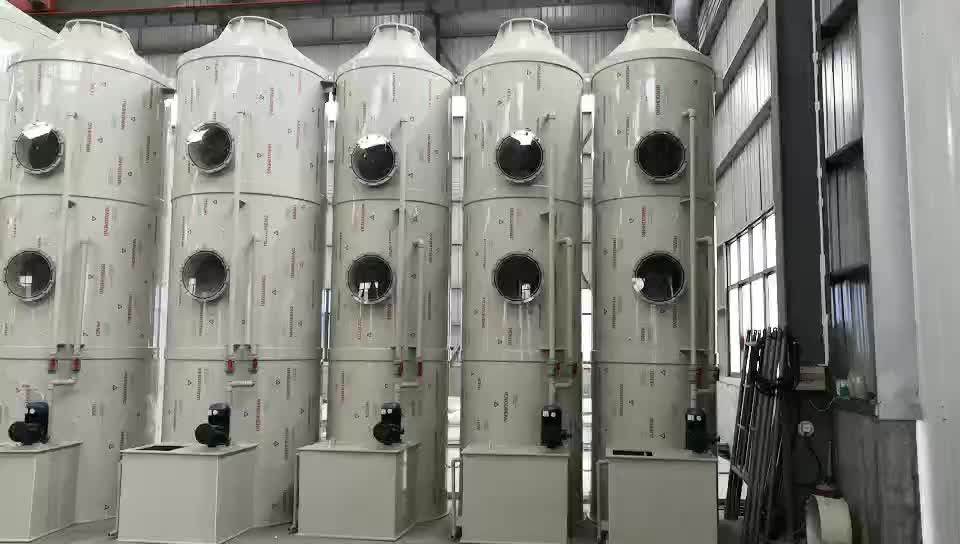Industrial Wash Tower / Absorber Column / Gas Absorber - Buy Industrial ...