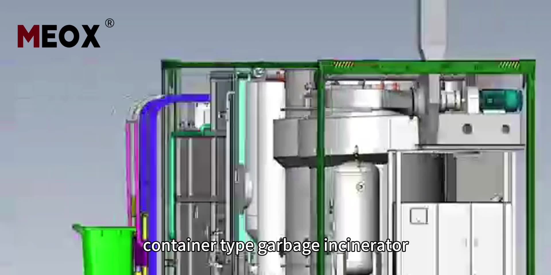 Meox Custom 20ft 40ft Portable Intelligent Eco Hospital Medical Waste ...
