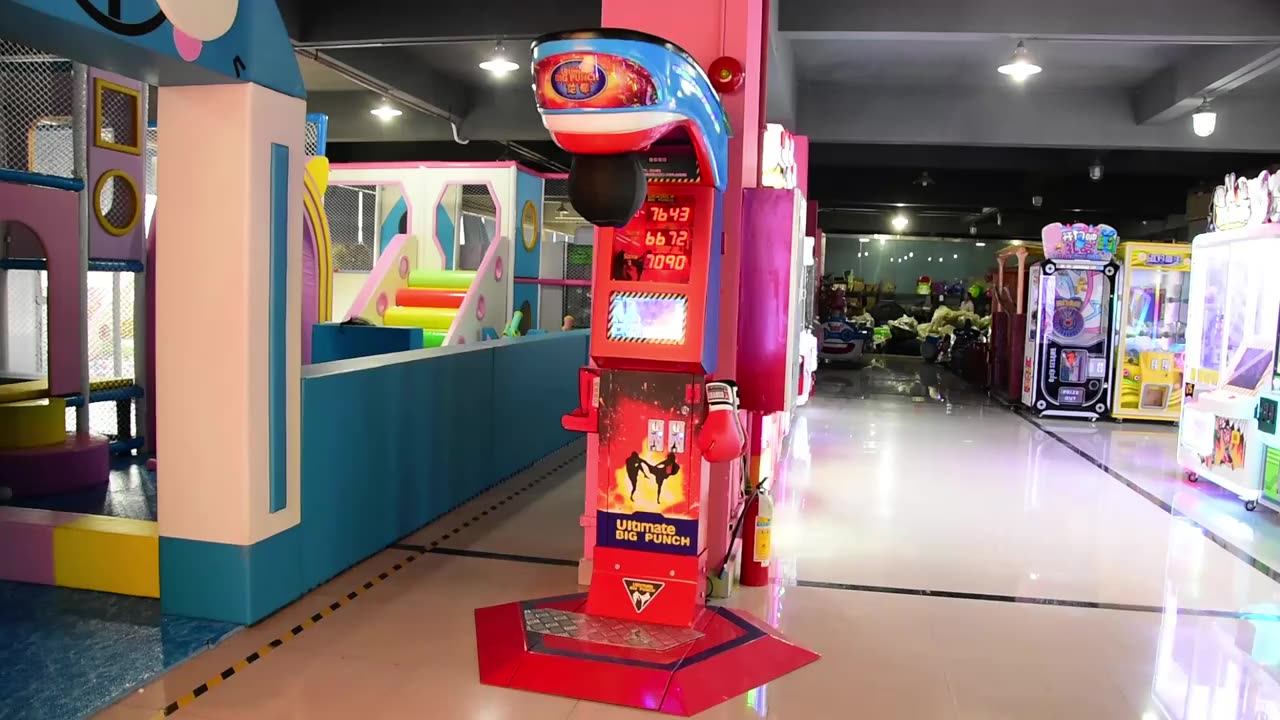Dragon Punch Game Machine Boxing Power Test Machine Coin Operated ...