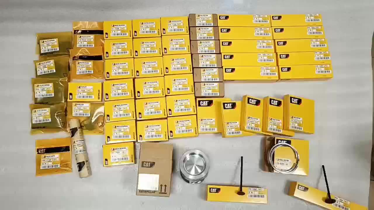 Caterpillar Engines Parts C6.4 Engine Repair Kit Piston Piston Ring ...