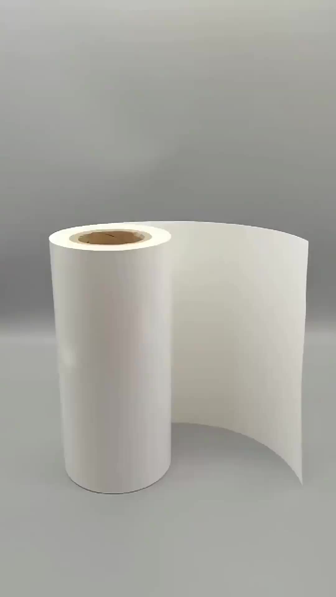 125 Micron High Opacity White Opeque Polyester Film For Off Line ...