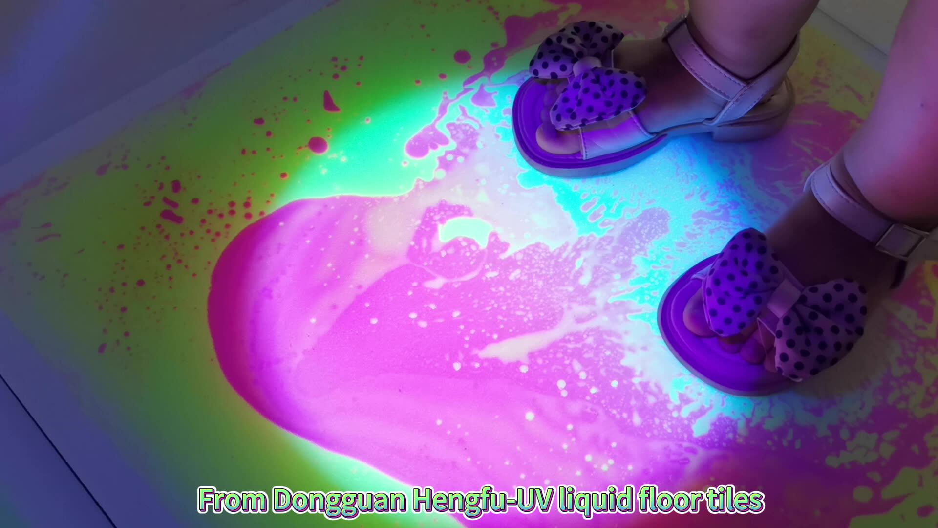 Sds Kid Educational Toy 3d Uv Jam Gel Play Mat Lava Tiles Sensory Room ...