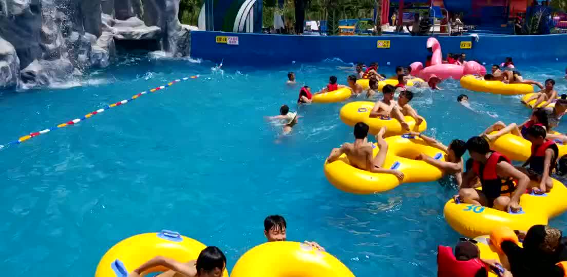 1000 Sq.m Air Blast Vaccum Tsunami Wave Pool Big Artificial Equipment ...