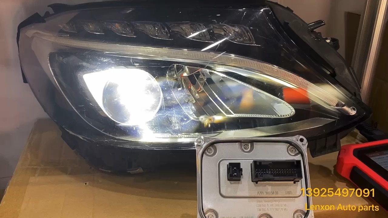 梅赛德斯w205 C级2015-2018前照灯镇流器单元控制原始设备制造商a2059005010 A2059006805 ...
