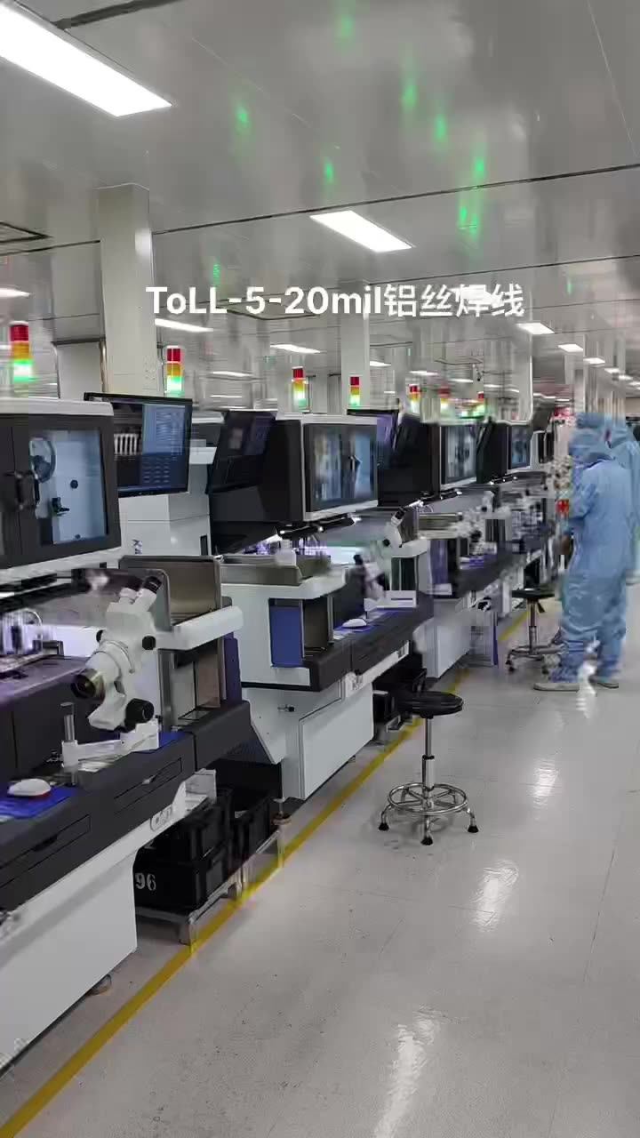 Semiconductor Wire Bonding Machine Wire Bonding Aluminum Wire ...