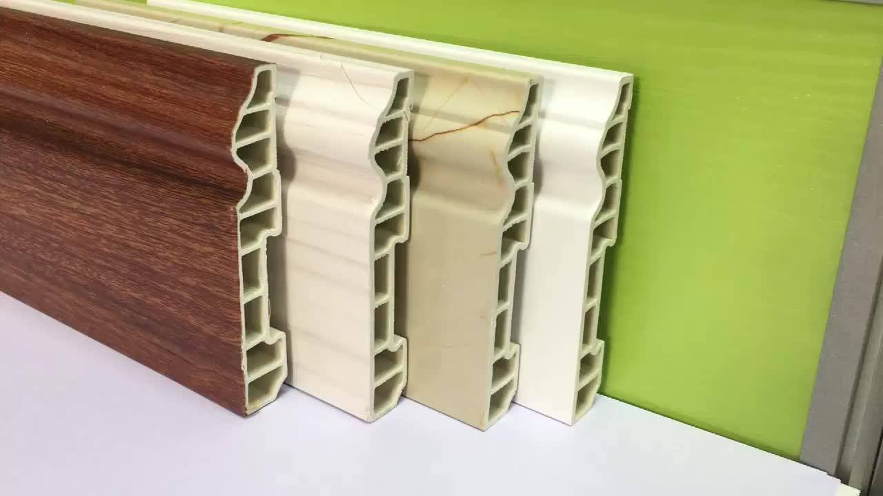 Factory Price Hotel Different Types Of Baseboard Pvc Skirting Boards ...