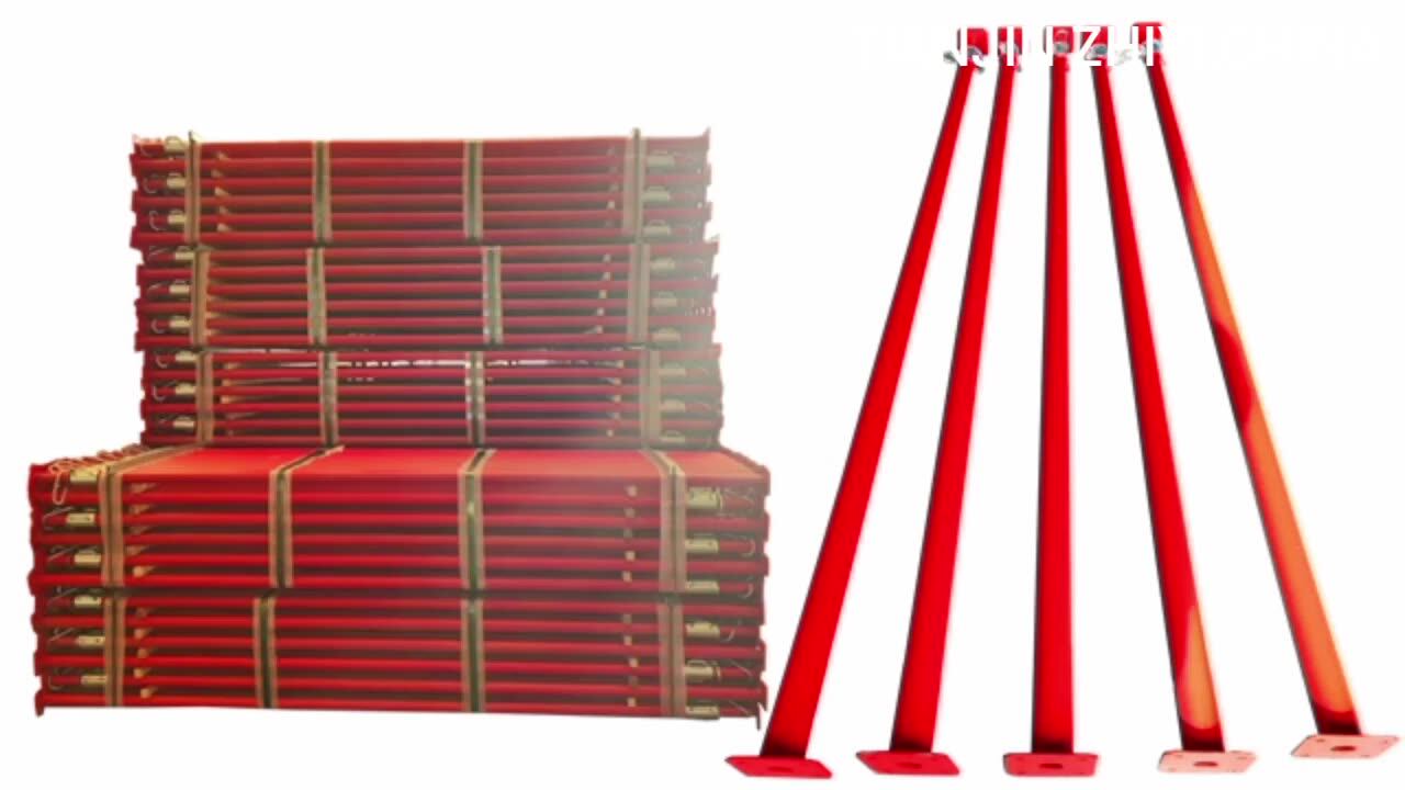 Adjustable Steel Prop Formwork Shoring Jack Price Duty Powder Coating ...