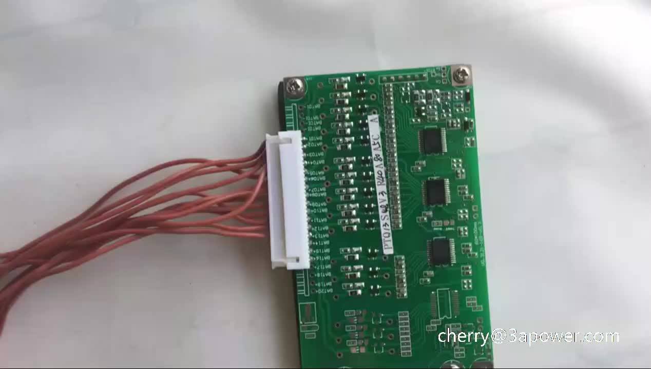 Lifepo4 Battery Packs 32s 96v 100a/200a Bms Ev Battery Protect Circuit ...