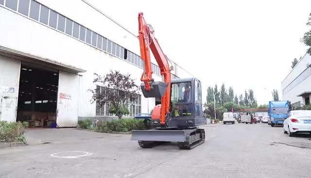 Rippa Small Mini Excavators Machine 5t 6t 7t 5 7 8 6 Ton Crawler Bagger ...
