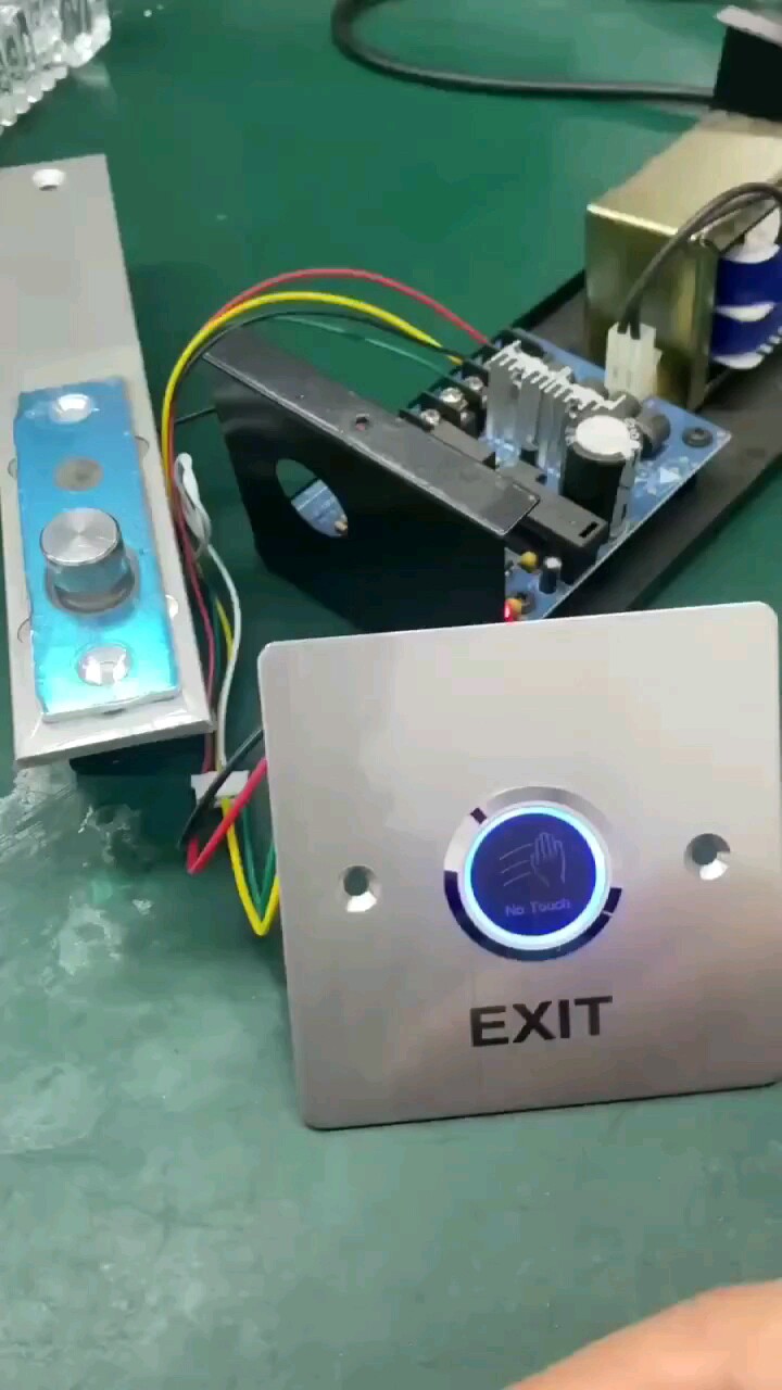 Ip68 Waterproof Infrared No Touch Push Button Ir Contactless Wireless ...